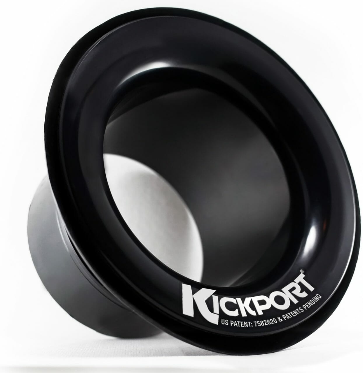 KickPort 2 Bass Drum Sound Hole - Black - Drum Central