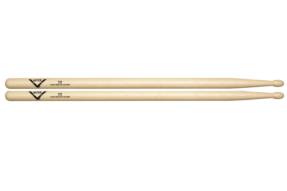Vater Hickory 2B Drum Sticks - Drum Central