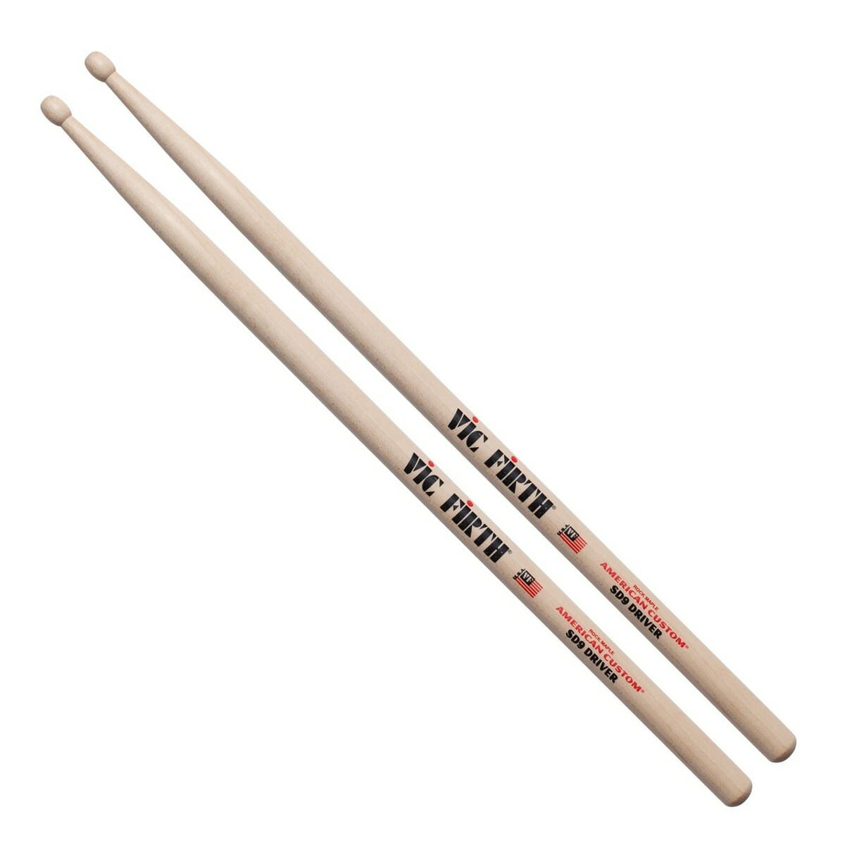 Vic Firth American Custom SD9 Driver Drum Sticks - Drum Central