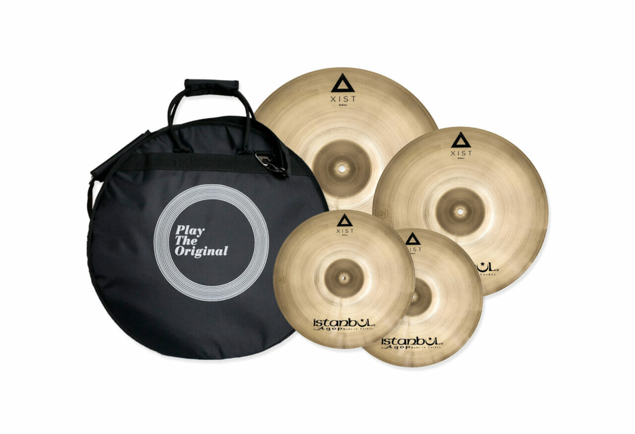 Istanbul Agop Xist Brilliant Cymbal Set - 14" Hats 16" Crash 20" Ride ...