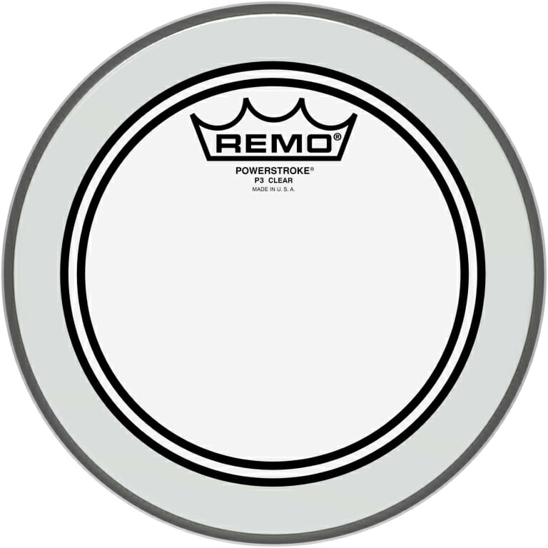 Remo 8" Powerstroke 3 Clear Drum Head - Drum Central