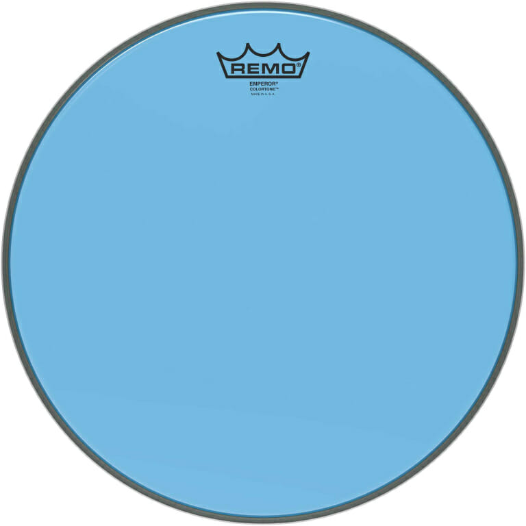 Remo 14" Emperor Colortone Drum Head - Blue - Drum Central