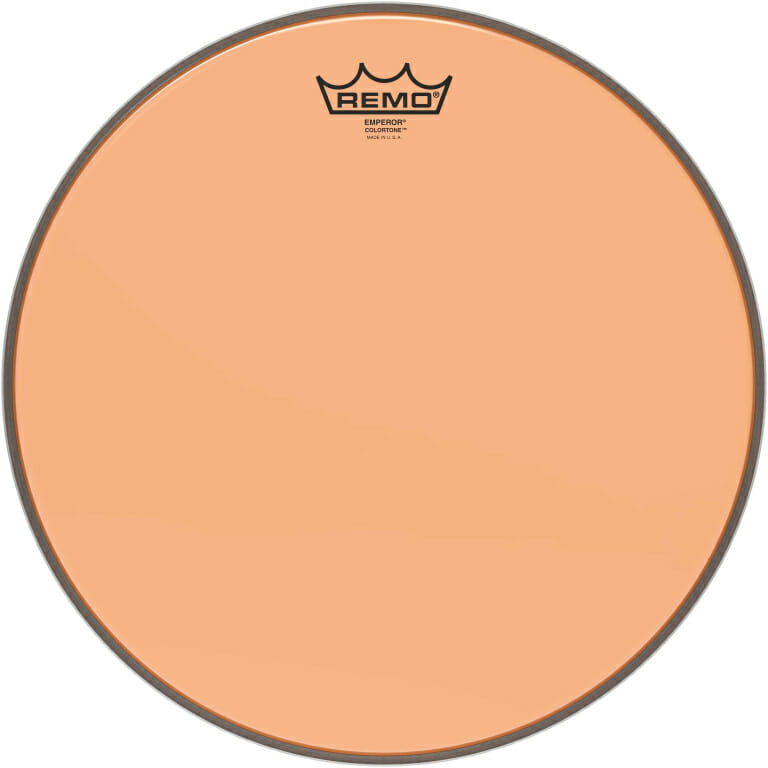 Remo 14" Emperor Colortone Drum Head - Orange - Drum Central