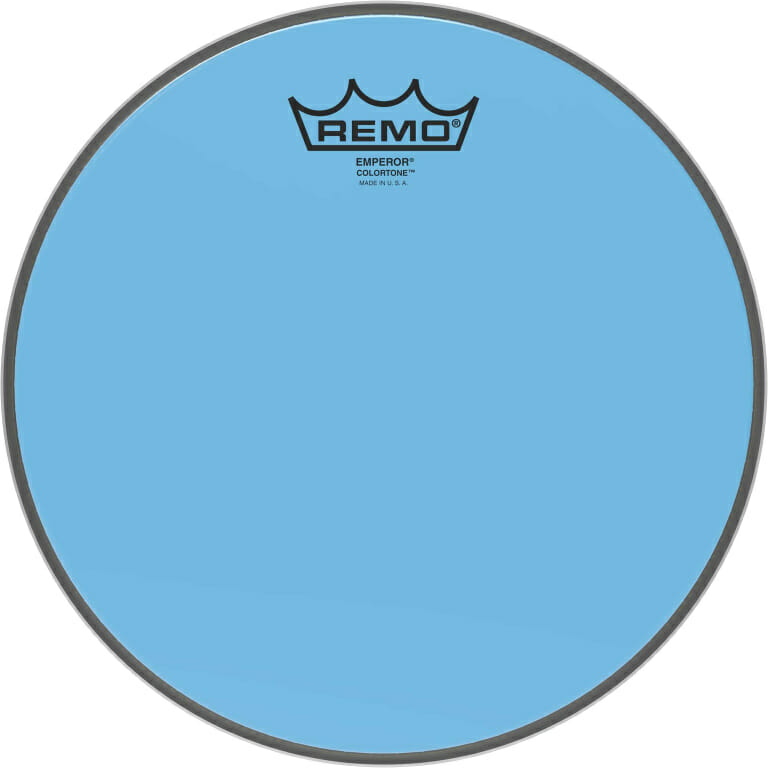 Remo 10" Emperor Colortone Drum Head - Blue - Drum Central