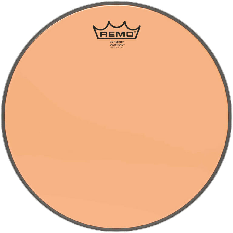 Remo 12" Emperor Colortone Drum Head - Orange - Drum Central