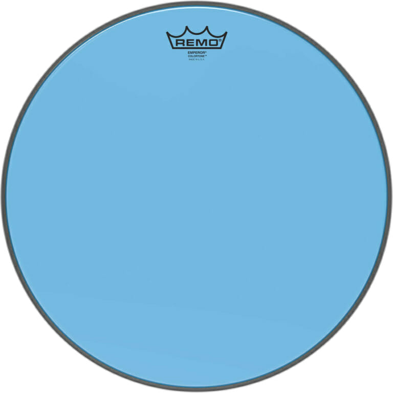 Remo 16" Emperor Colortone Drum Head - Blue - Drum Central