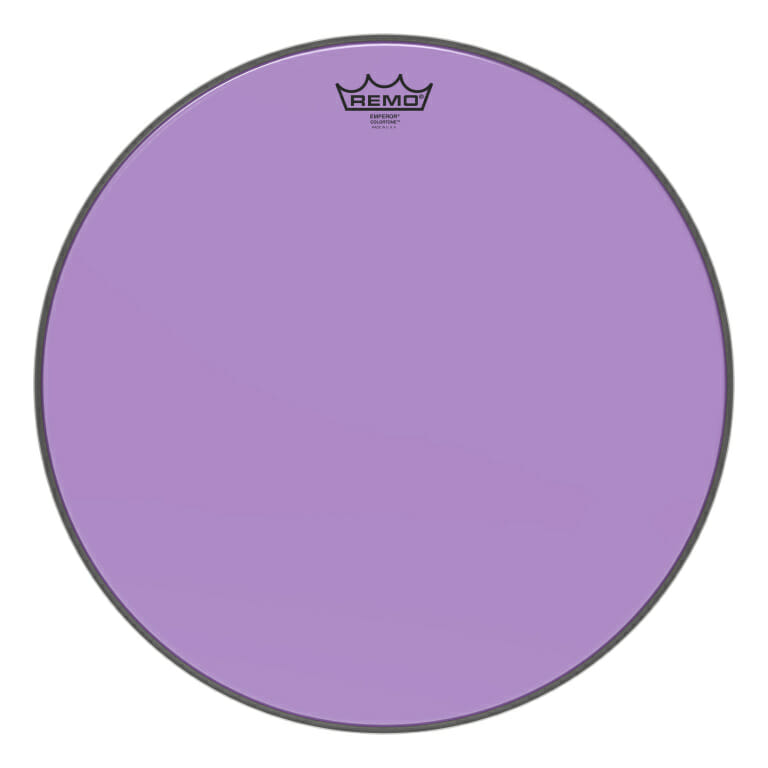 Remo Emperor Colortone Batter Drumhead, Purple, 16" - Drum Central