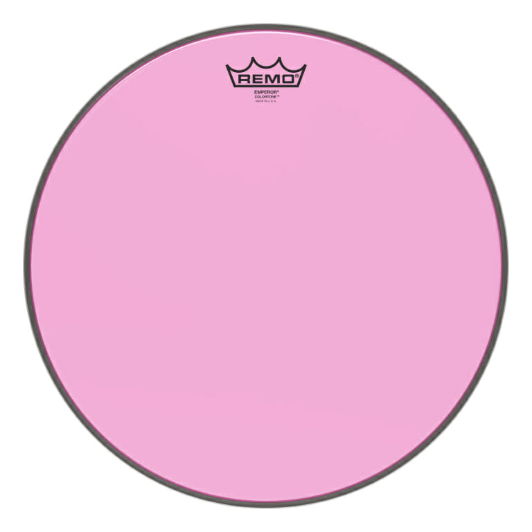 Remo 15" Emperor Colortone Drum Head - Pink - Drum Central