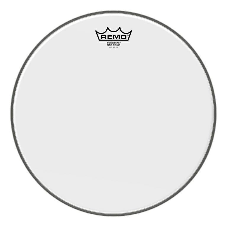 Remo 14" Powermax Ultra White Marching Bass Drum Head - Drum Central