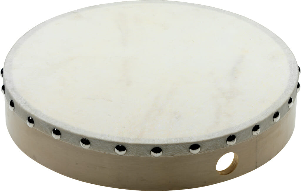 Stagg 10" Pre-Tuned Wooden Hand Drum With Rivetted Skin - Drum Central