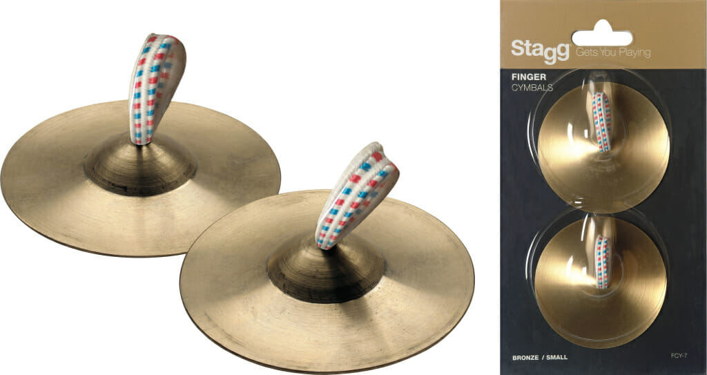 Stagg Finger Cymbals Small (Pair) - Drum Central