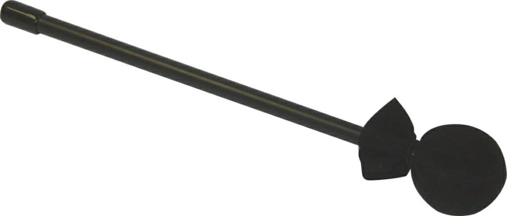 Remo 10" Black Plastic Mallet with Fabric Tip - Drum Central