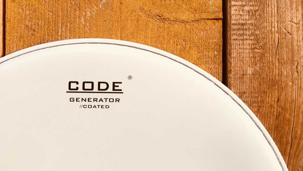 Code 18? Generator Coated Tom Head - Drum Central