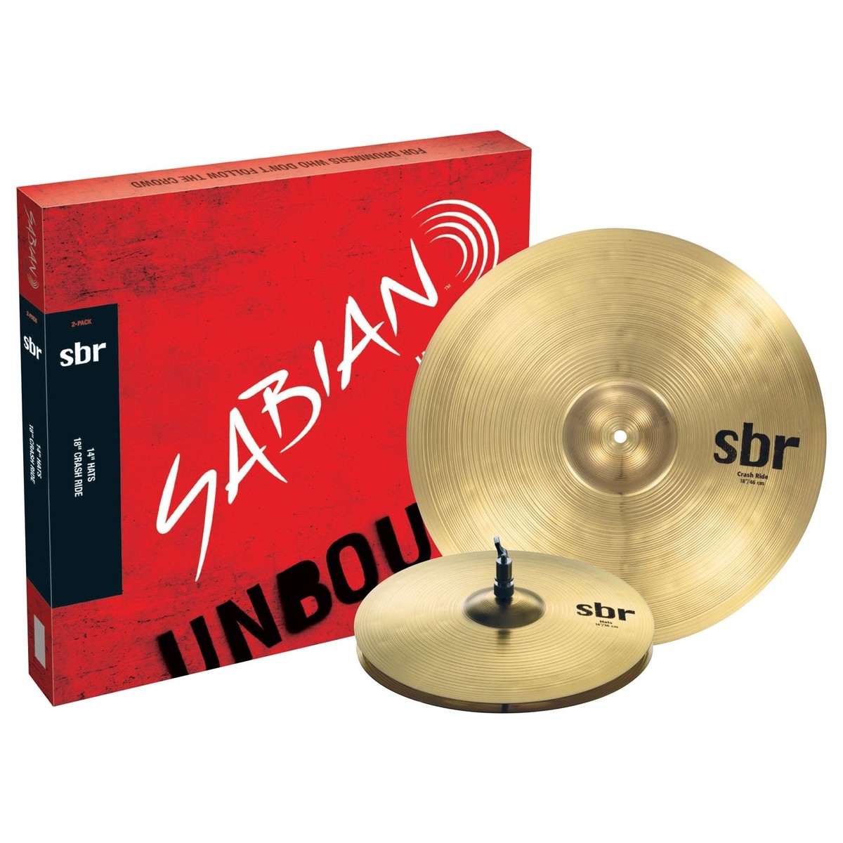 Sabian SBR 2-Pack - Drum Central
