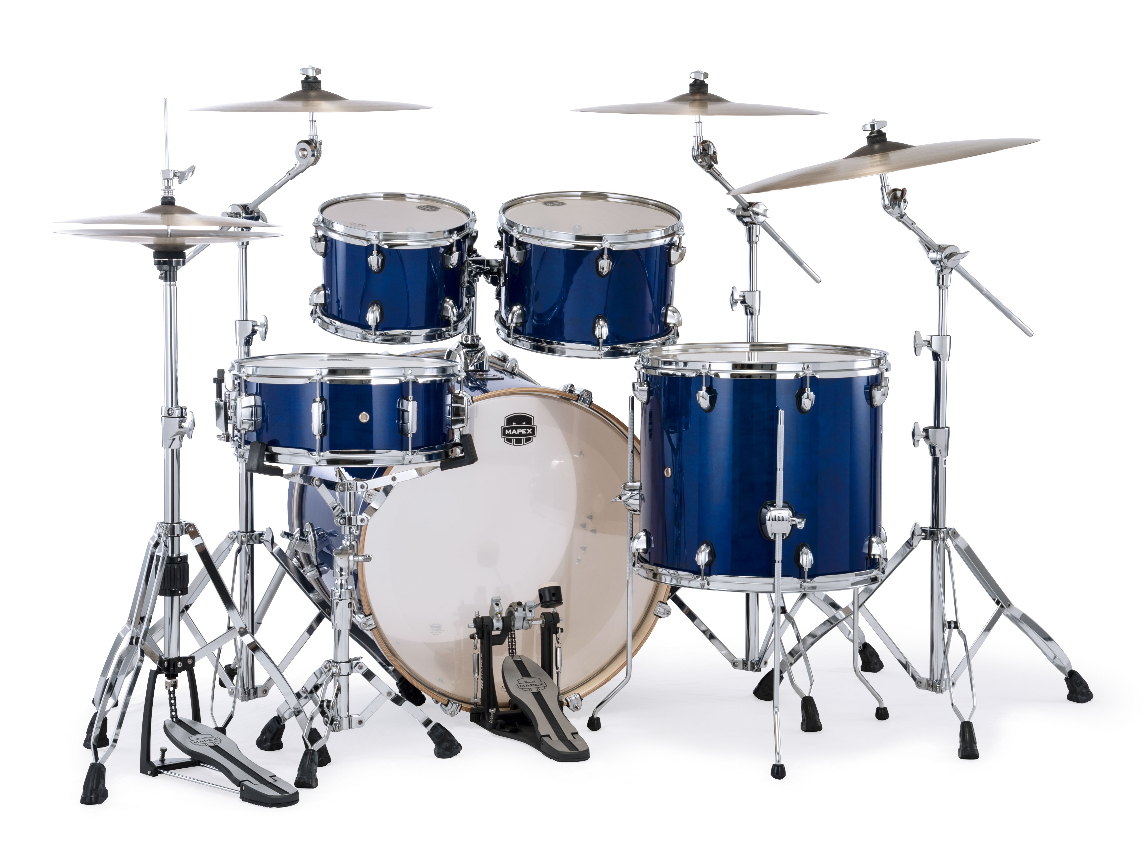 Mapex Mars Maple 5-Piece 22" Rock Shell Pack - Midnight Blue