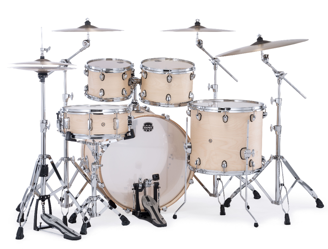 Mapex Mars Maple 5-Piece 22" Rock Shell Pack - Natural Satin