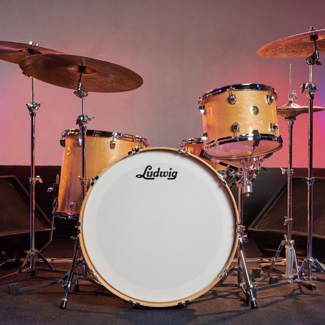 Ludwig Continental 26" 4 Piece Shell Pack - Natural Maple - Drum Central