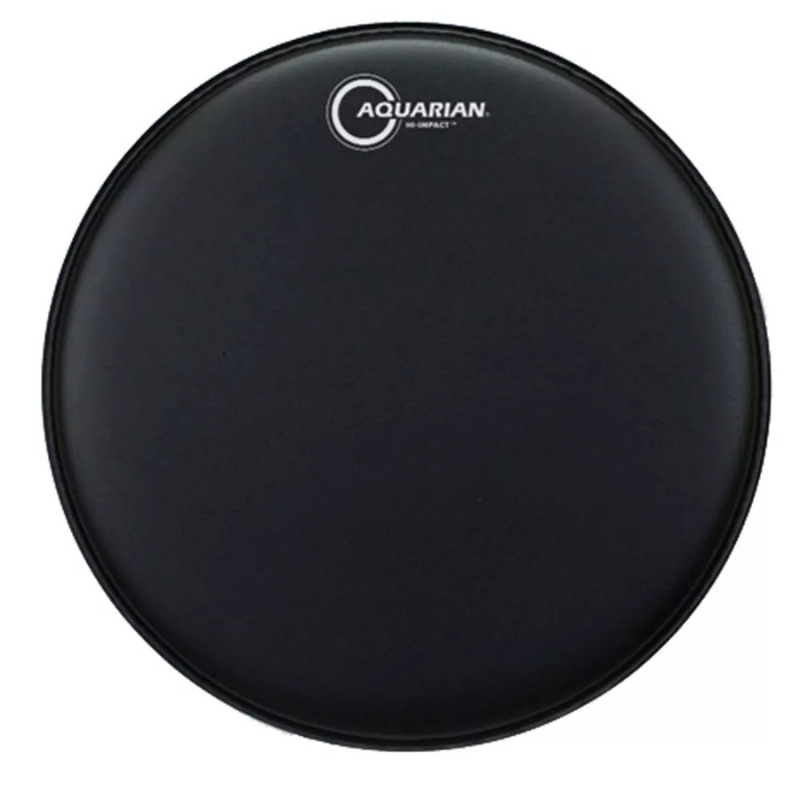 Aquarian 13" Hi-Impact Texture Coated Snare Drum Head - Black - Drum ...