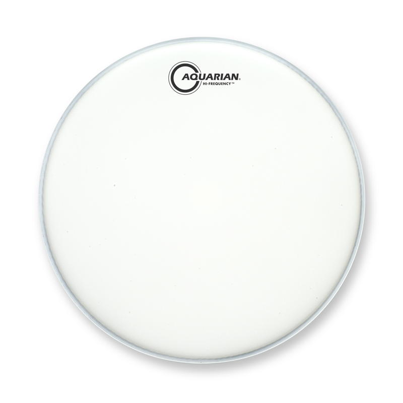 Aquarian 10" Hi-Frequency Texture Coated Drumhead - White - Drum Central