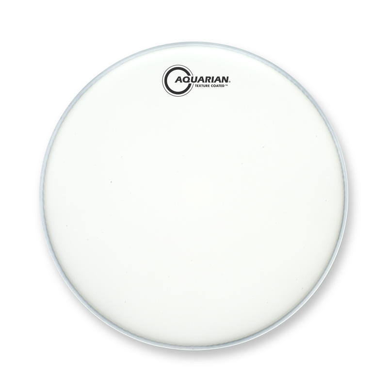 Aquarian 14" White Texture Coated Drumhead - Drum Central
