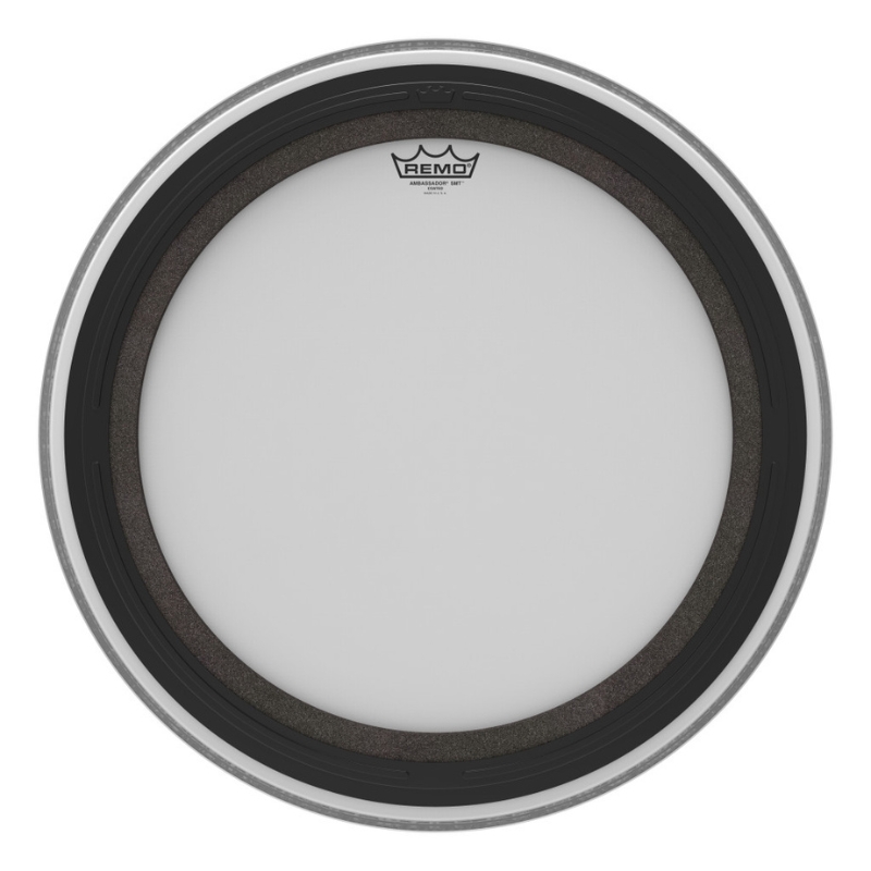 Remo 22" Ambassador SMT Coated Bass Drum Head - Drum Central