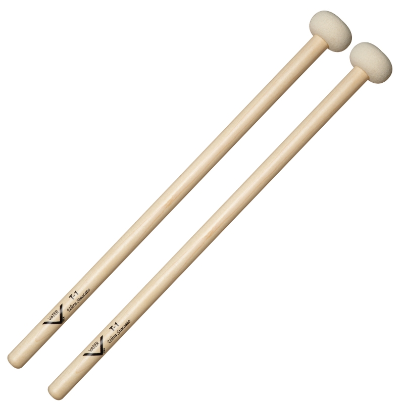 Vater Timpani Mallets with Straight Shaft - Hard - Drum Central