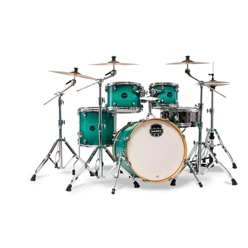 Mapex Armory 20" 5 Piece Shell Pack - Jade Stone Burst - Drum Central
